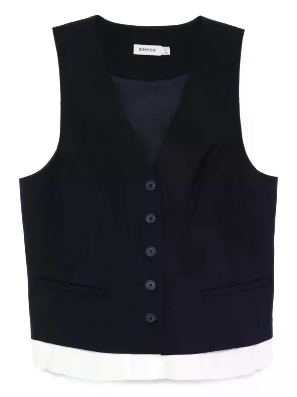 Simkhai Laiken Tank Top - Blue