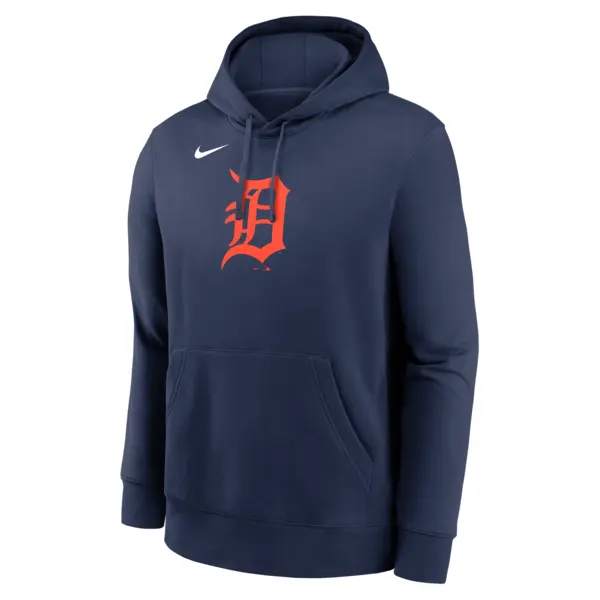Nike Detroit Tigers Mlb Pullover Hoodie - Blue