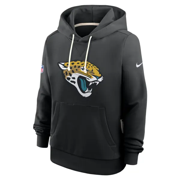 Nike Jacksonville Jaguars Sideline Dri-fit Nfl Pullover Hoodie - Black