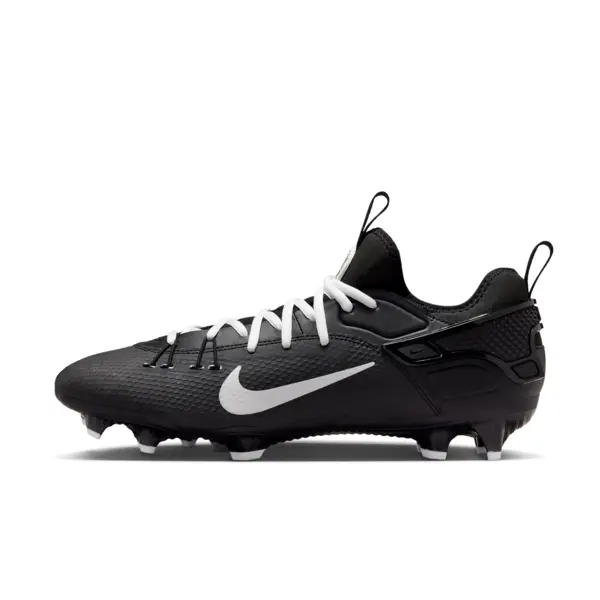 Nike Huarache Elite Low Lax Lacrosse Cleats - Black