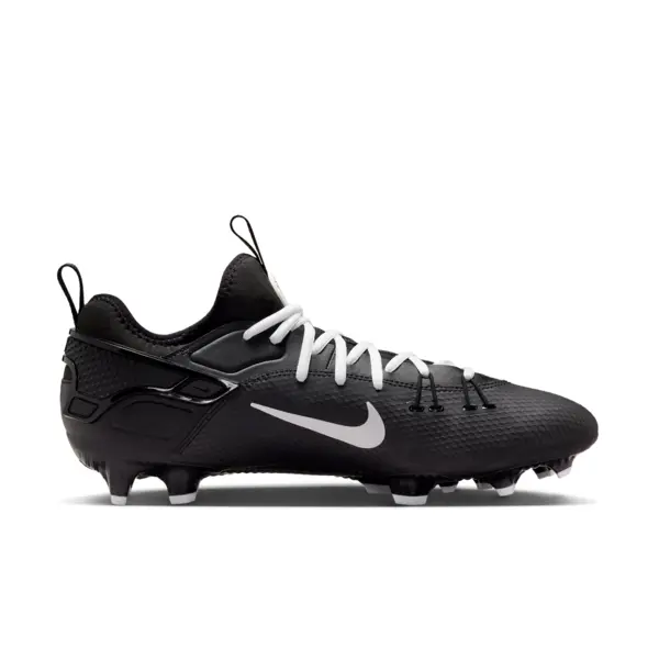Nike Huarache Elite Low Lax Lacrosse Cleats - Black