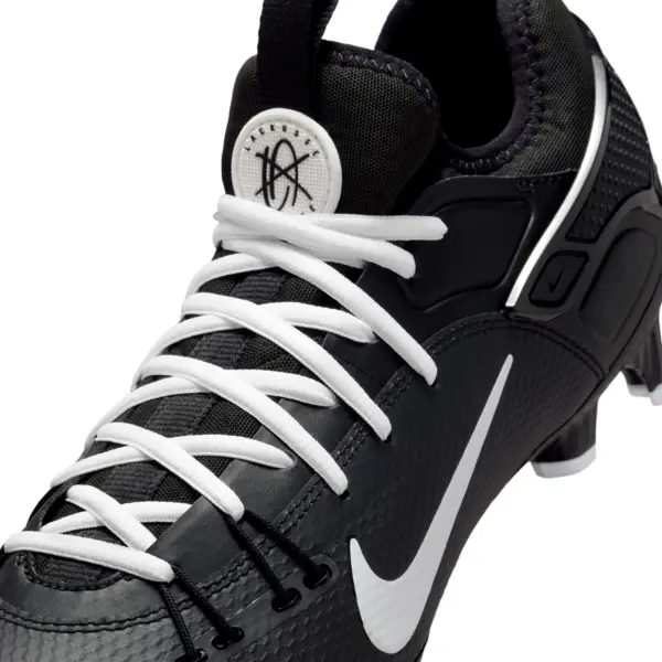 Nike Huarache Elite Low Lax Lacrosse Cleats - Black