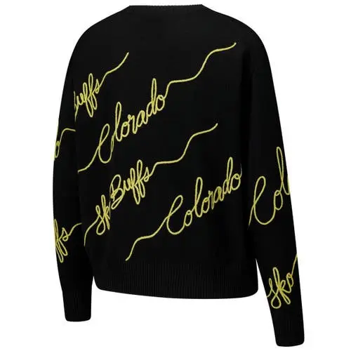 KADYLUXE Colorado Buffaloes Love Note Pullover Sweater