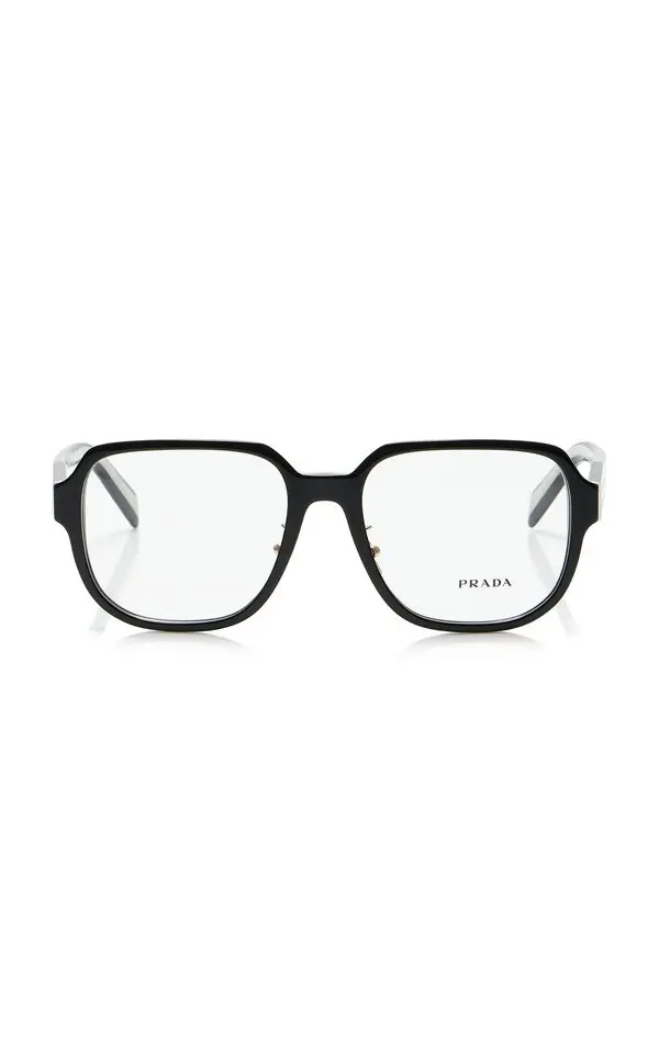 Prada Square-frame Acetate Eyeglasses - Black