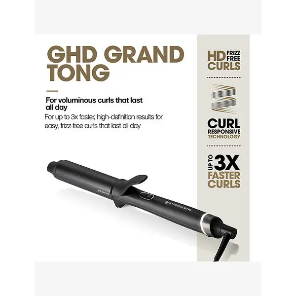 GHD Chronos Curve Grand Curl Tong - One-color