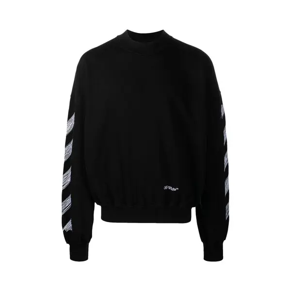 Off-White Scribble Diag Boxy Crewneck