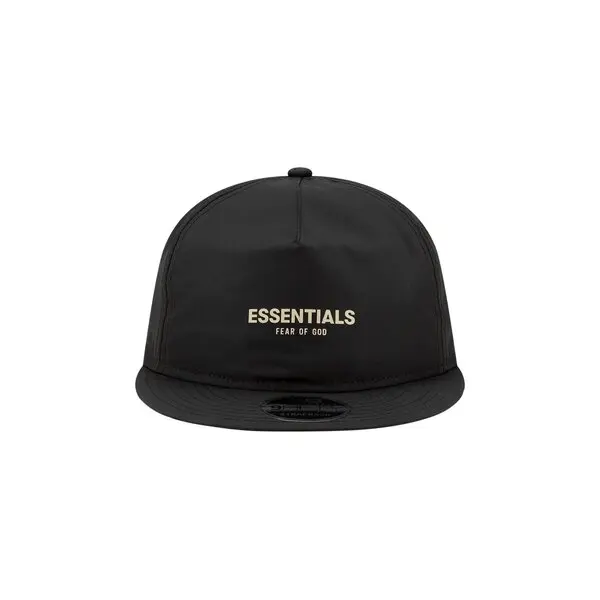 Fear Of God X New Era 9fifty Strapback Cap - Black