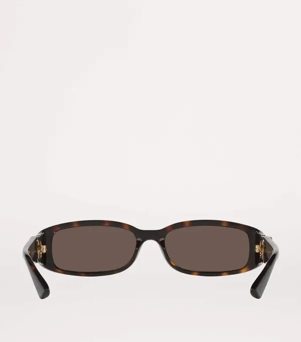 Gucci Slim Rectangular Sunglasses - Brown