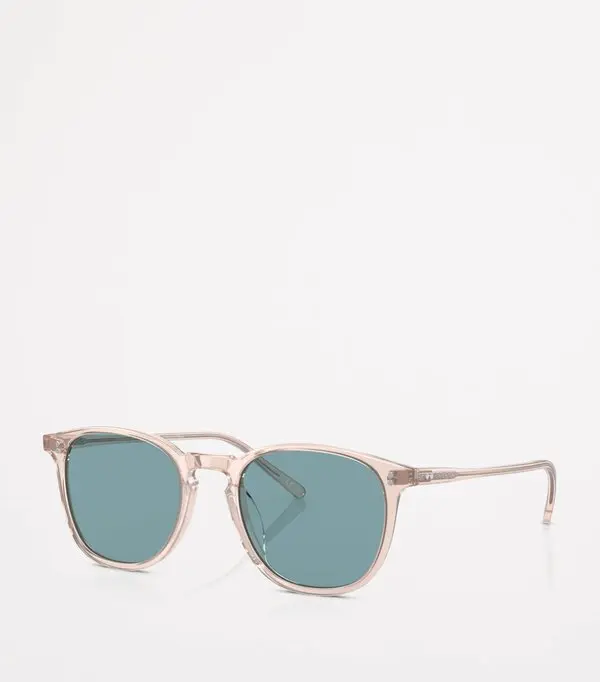Oliver Spencer Finley 1993 Sun Round Sunglasses - Red