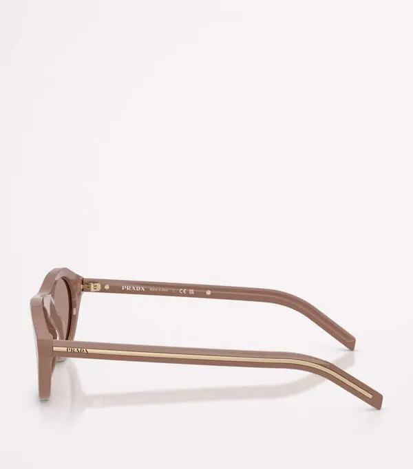 Prada Acetate Sunglasses - Brown