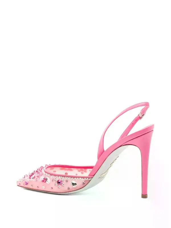 Rene Caovilla 105mm Cinderella Pumps