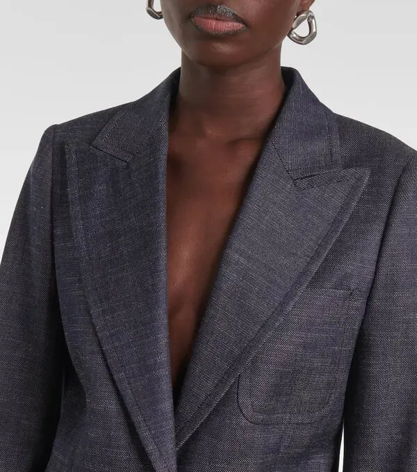 JOSEPH Cassini Wool And Cotton Blazer