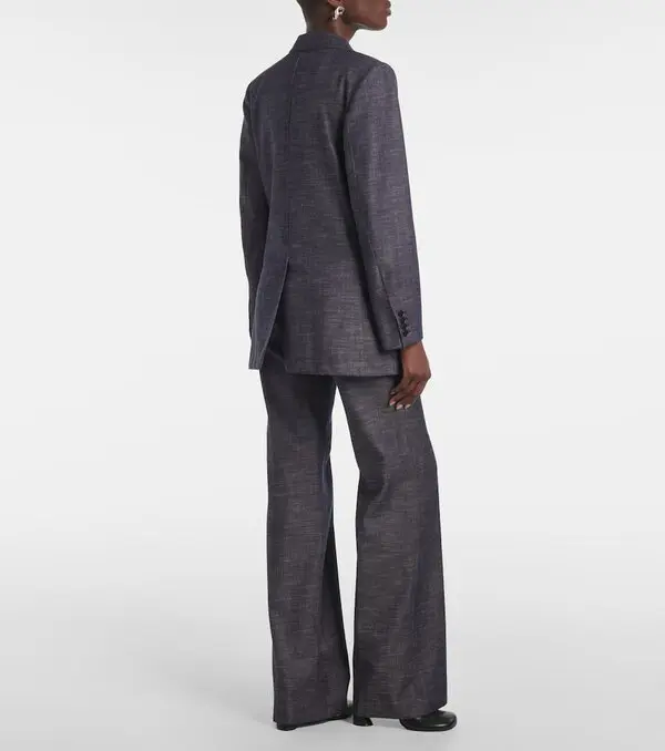 JOSEPH Cassini Wool And Cotton Blazer