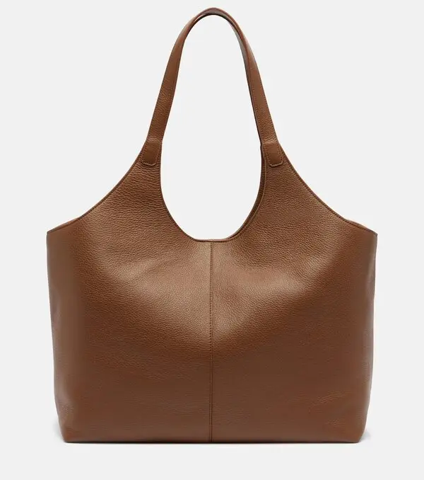 AESTHER EKME Cabas Supple Xl Leather Tote Bag