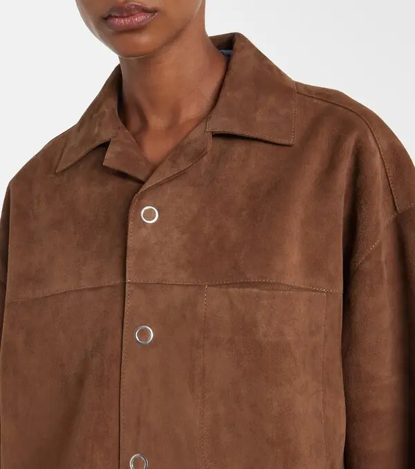 AMI Paris Suede Overshirt
