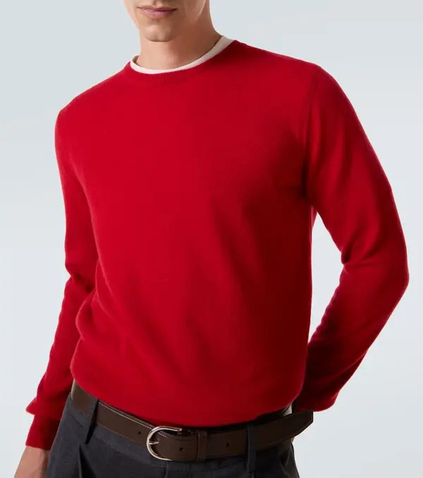 Rubinacci Cashmere Crewneck Sweater