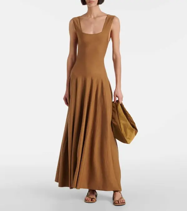 Khaite Olivia Medium Shoulder Bag - Brown