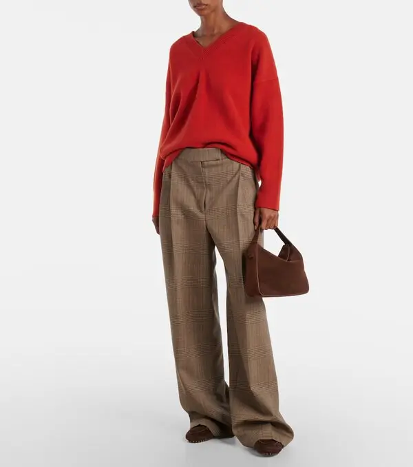 AESTHER EKME Suede Shoulder Bag