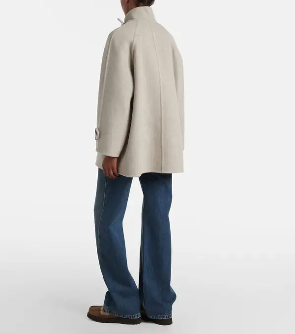 Brunello Cucinelli Wool And Cashmere Double-breasted Coat