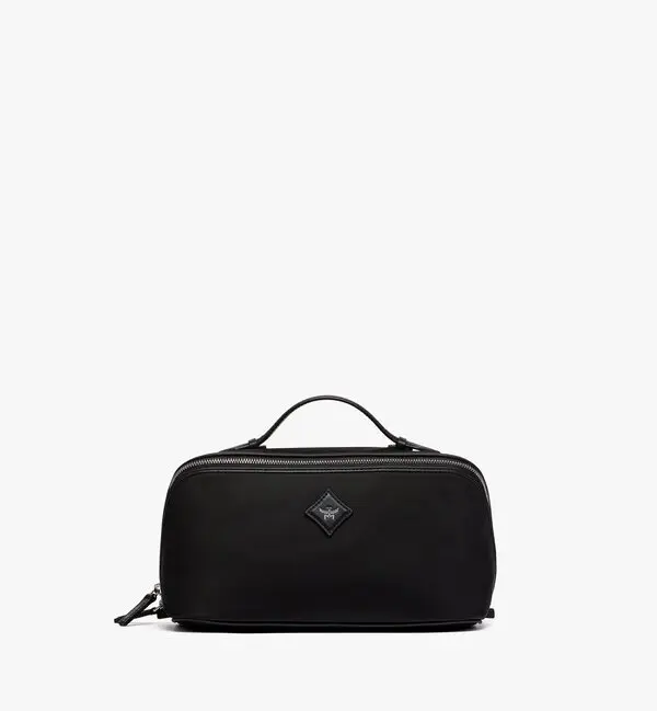 Mcm Ottomar Toiletry Bag - Black