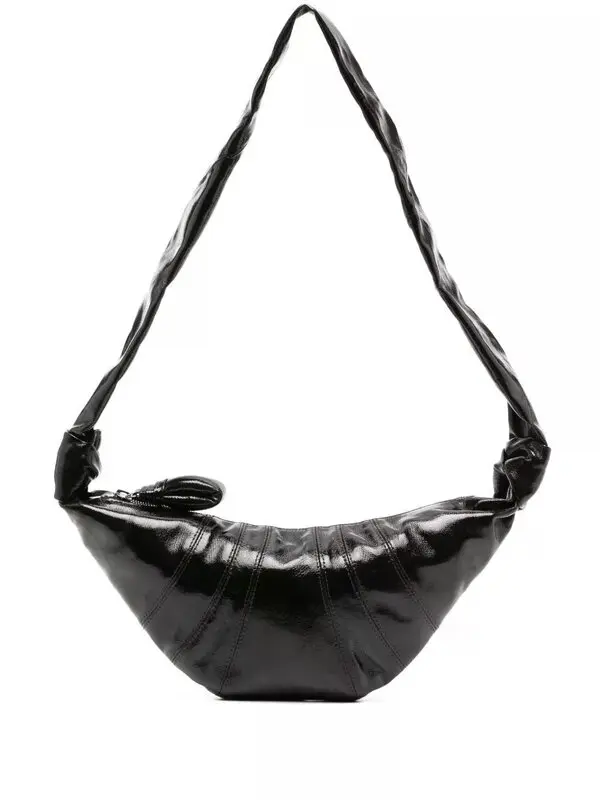 LEMAIRE Medium Croissant Bag - Black