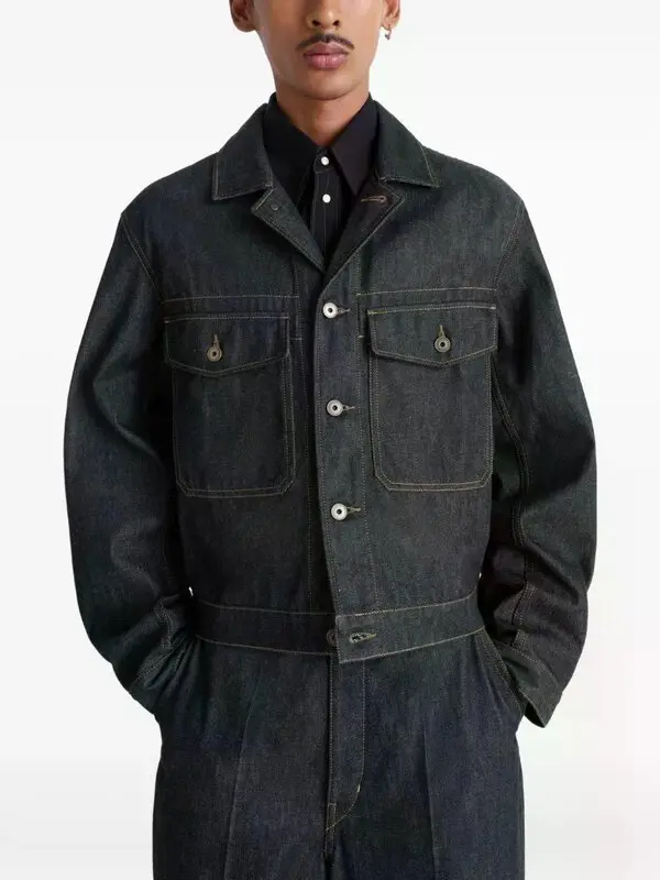LEMAIRE Patch-pocket Denim Jacket