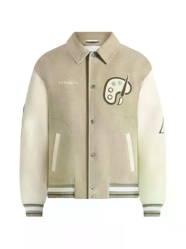 Manière De Voir Varsity Jacket - Neutrals