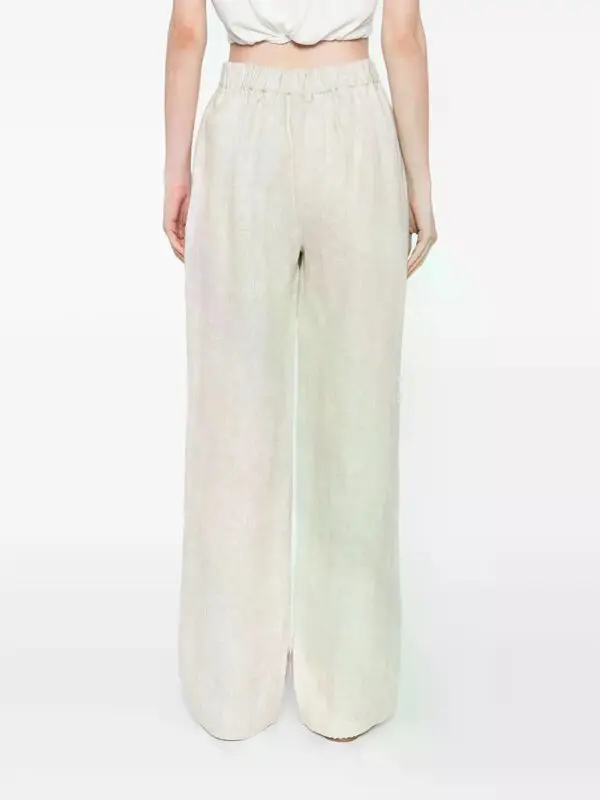 Posse Louis Straight-leg Trousers - Neutrals