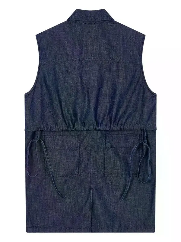 STUDIO TOMBOY Sleeveless Denim Mini Dress