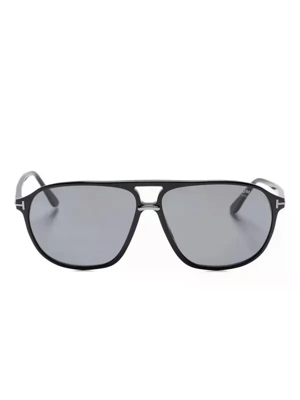 TOM FORD Pilot-frame Sunglasses - Black