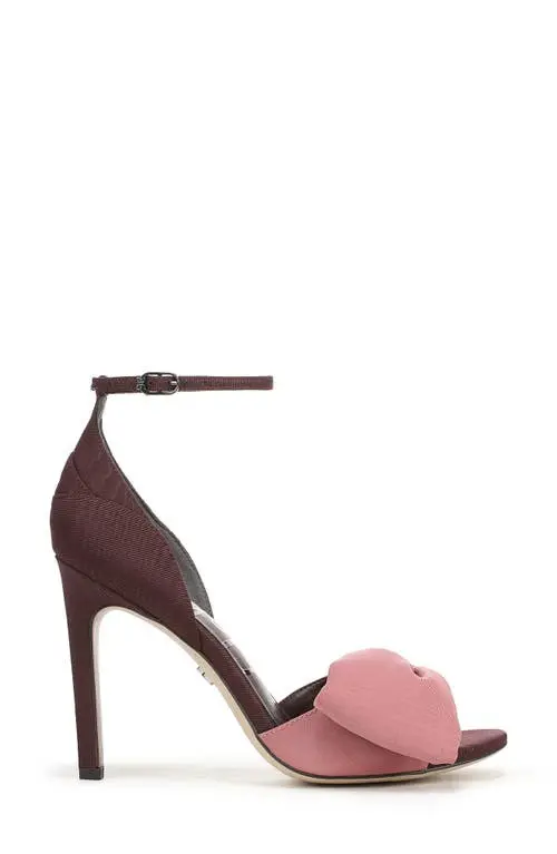 Sam Edelman Ida Ankle Strap Sandal - Parisian Plum/luxe Rose