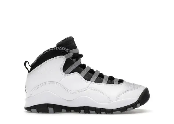 JORDAN 10 Retro Steel - White/light Steel Grey/dark Powder Blue