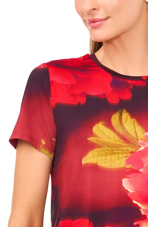 Ted Baker London Printed Jersey Top