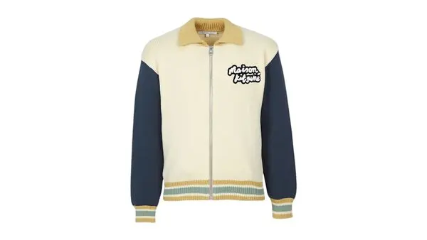 Maison Kitsuné Zip-up Cardigan