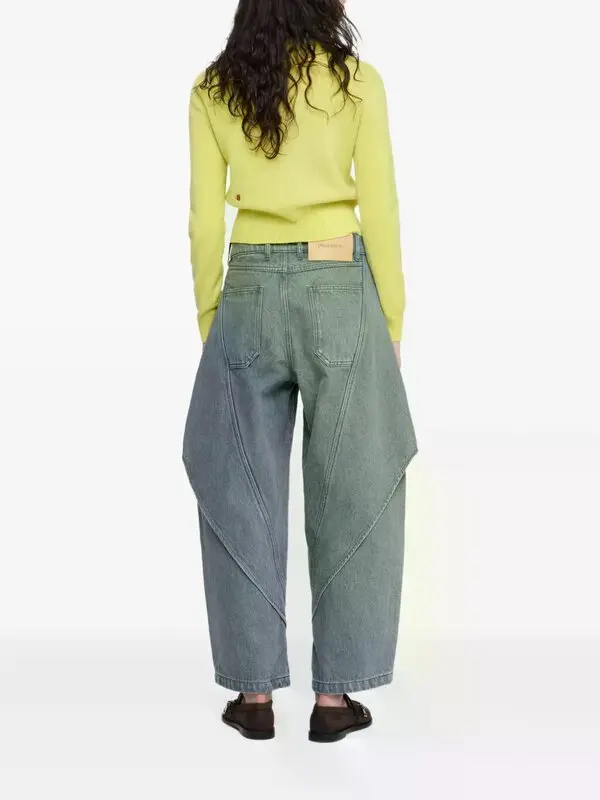 JW Anderson Panelled Straight Leg Trousers - Grey