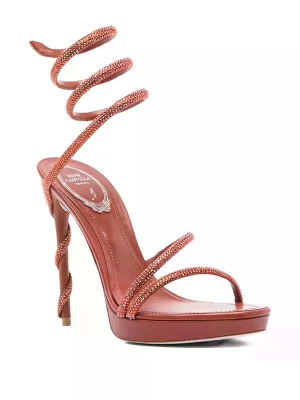 Rene Caovilla 130mm Margot Platform Sandals