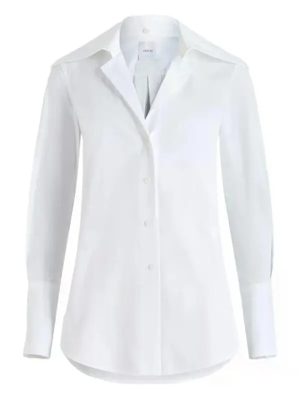 PATOU Long-sleeve Cotton Shirt