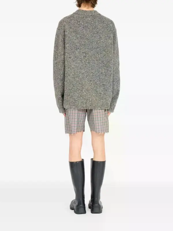 MAISON MARGIELA Textured Button-up Cardigan