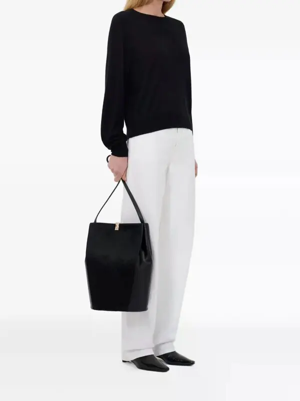 Loulou De Saison Angus Drop-shoulder Ribbed Sweater