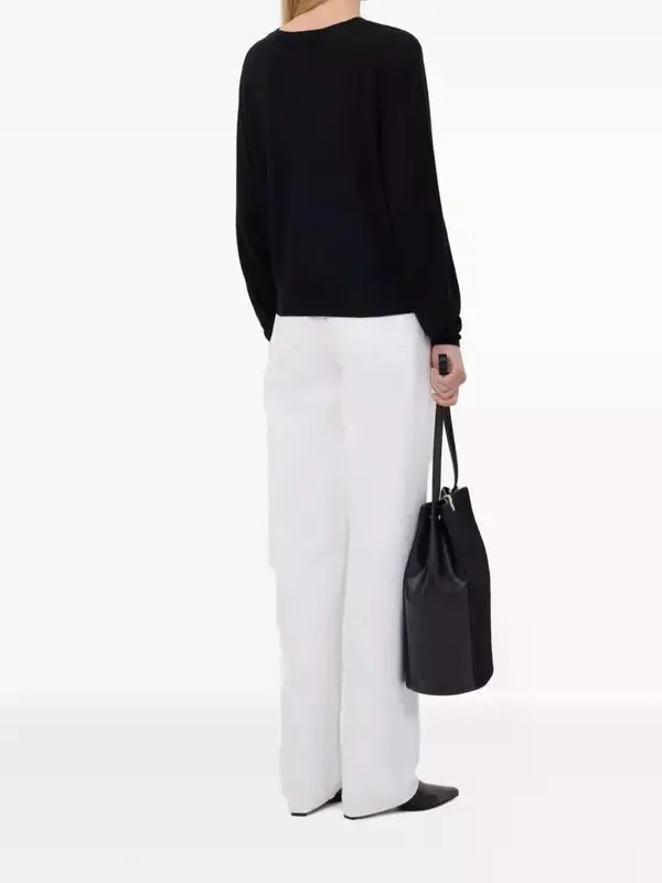 Loulou De Saison Angus Drop-shoulder Ribbed Sweater
