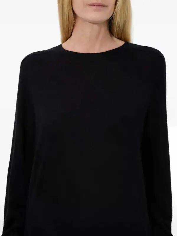 Loulou De Saison Angus Drop-shoulder Ribbed Sweater
