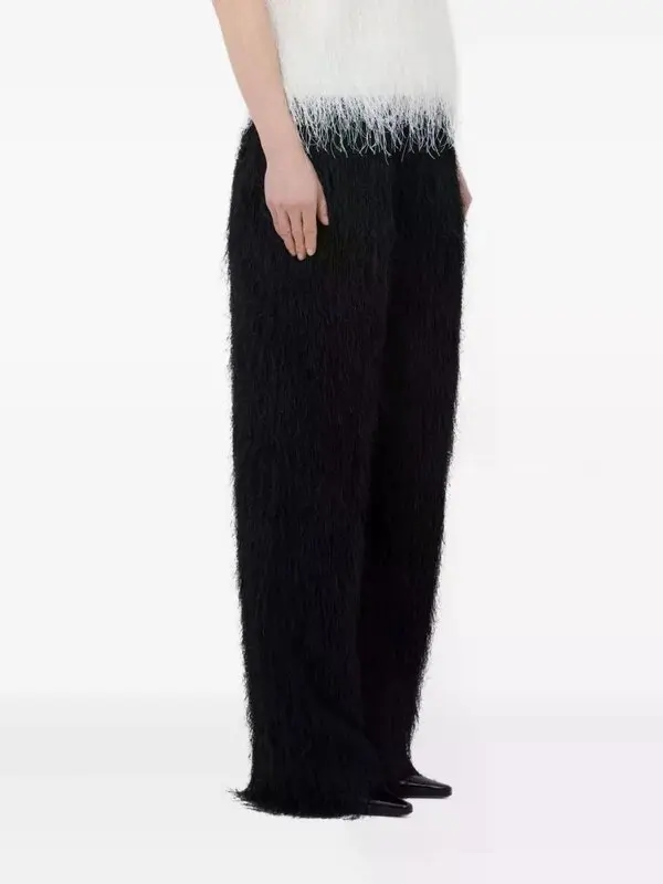 Loulou De Saison Fringed Straight Leg Trousers