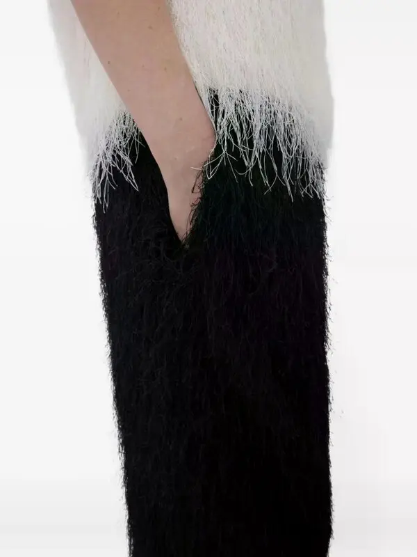 Loulou De Saison Fringed Straight Leg Trousers