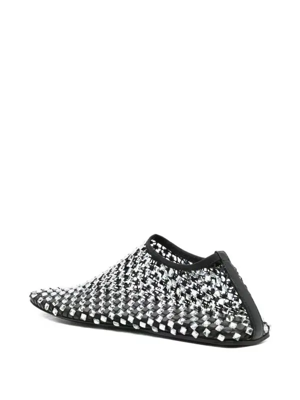 Christopher Esber Minette Embellished Ballet Flats