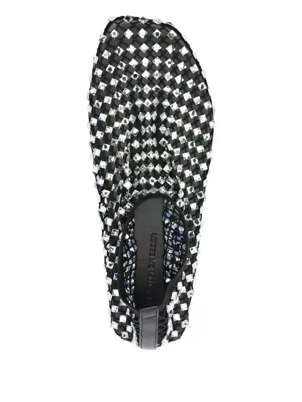 Christopher Esber Minette Embellished Ballet Flats