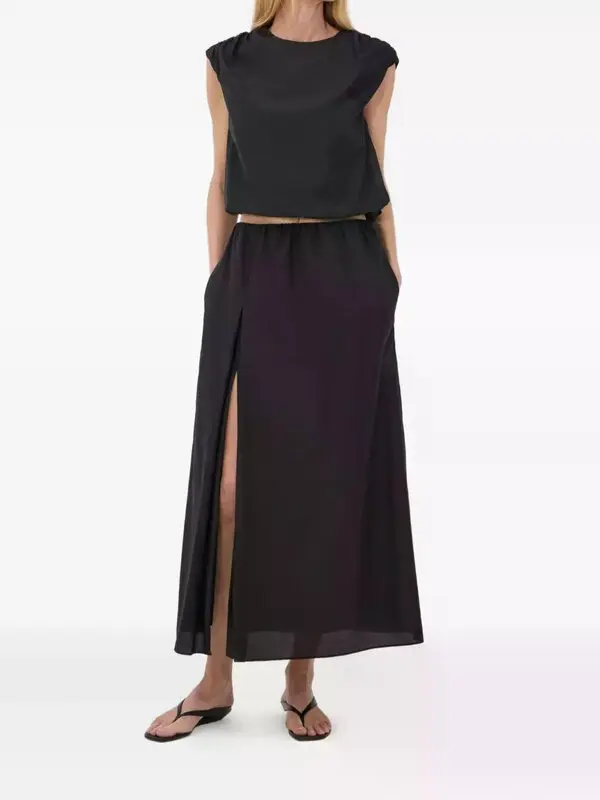 Loulou De Saison Gathered-shoulders Blouse