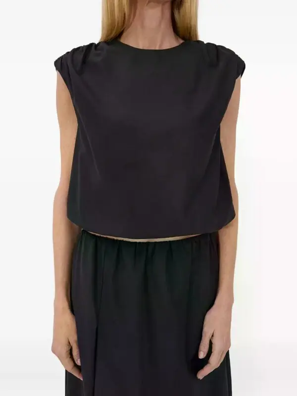 Loulou De Saison Gathered-shoulders Blouse