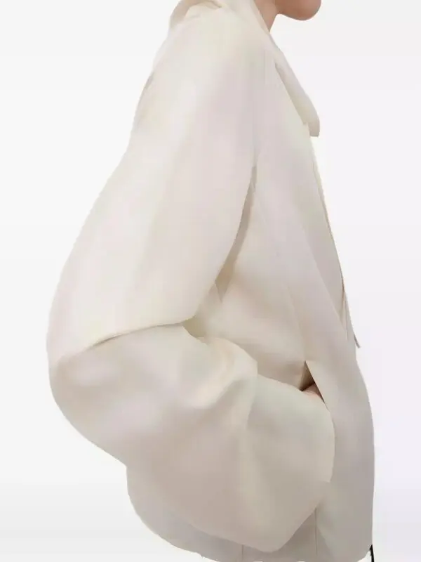 Loulou De Saison Cyna Drawstring-neck Top