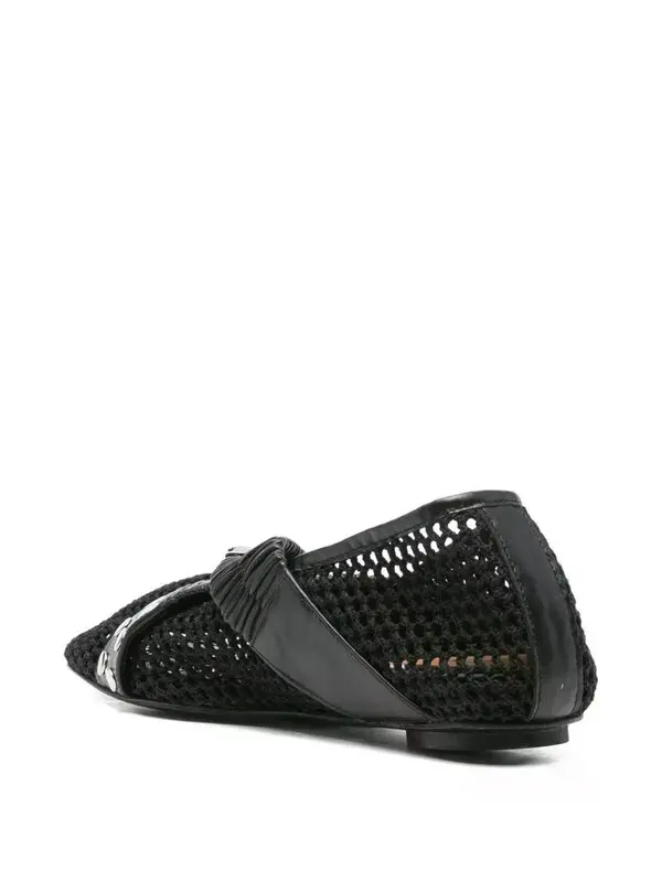 Toga Buckle-detail Mesh Flats