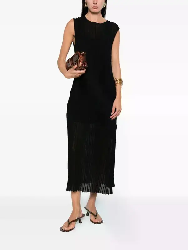 Loulou De Saison Pleated Midi Dress